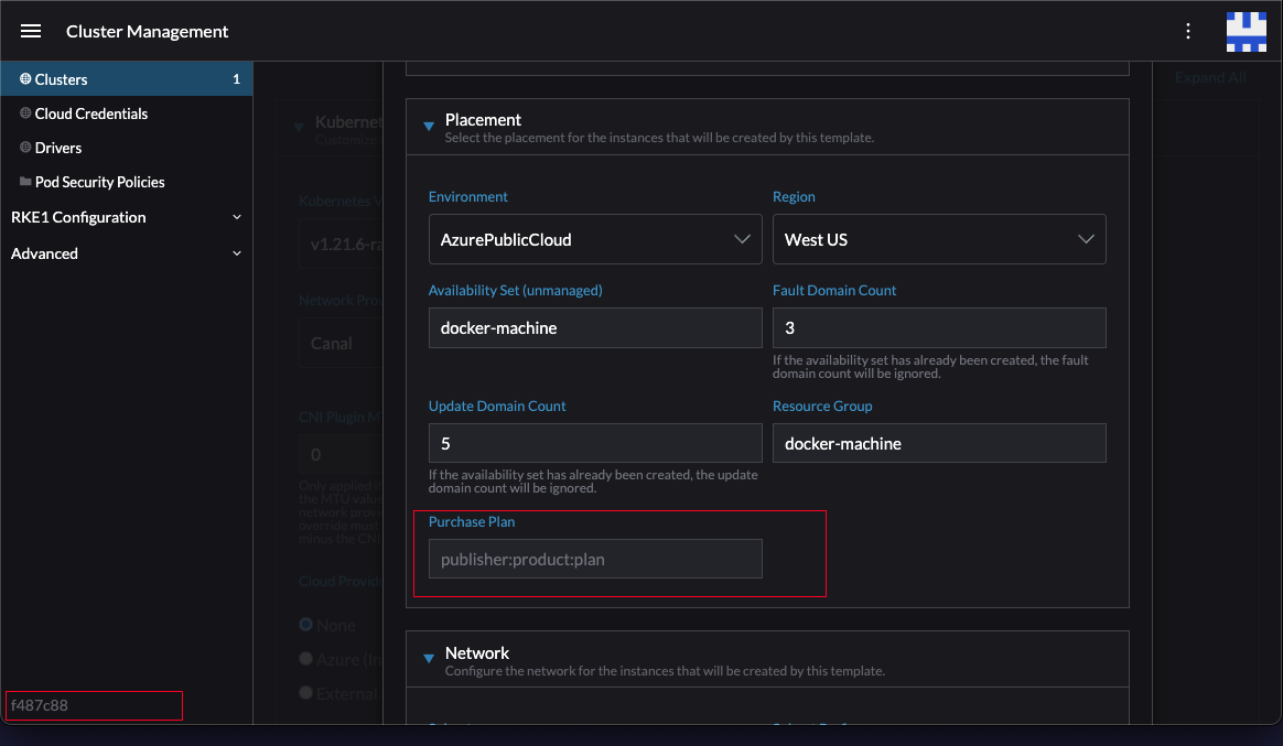 Support for Azure image Purchase Plan field · Issue #4503 · rancher/dashboard · GitHub