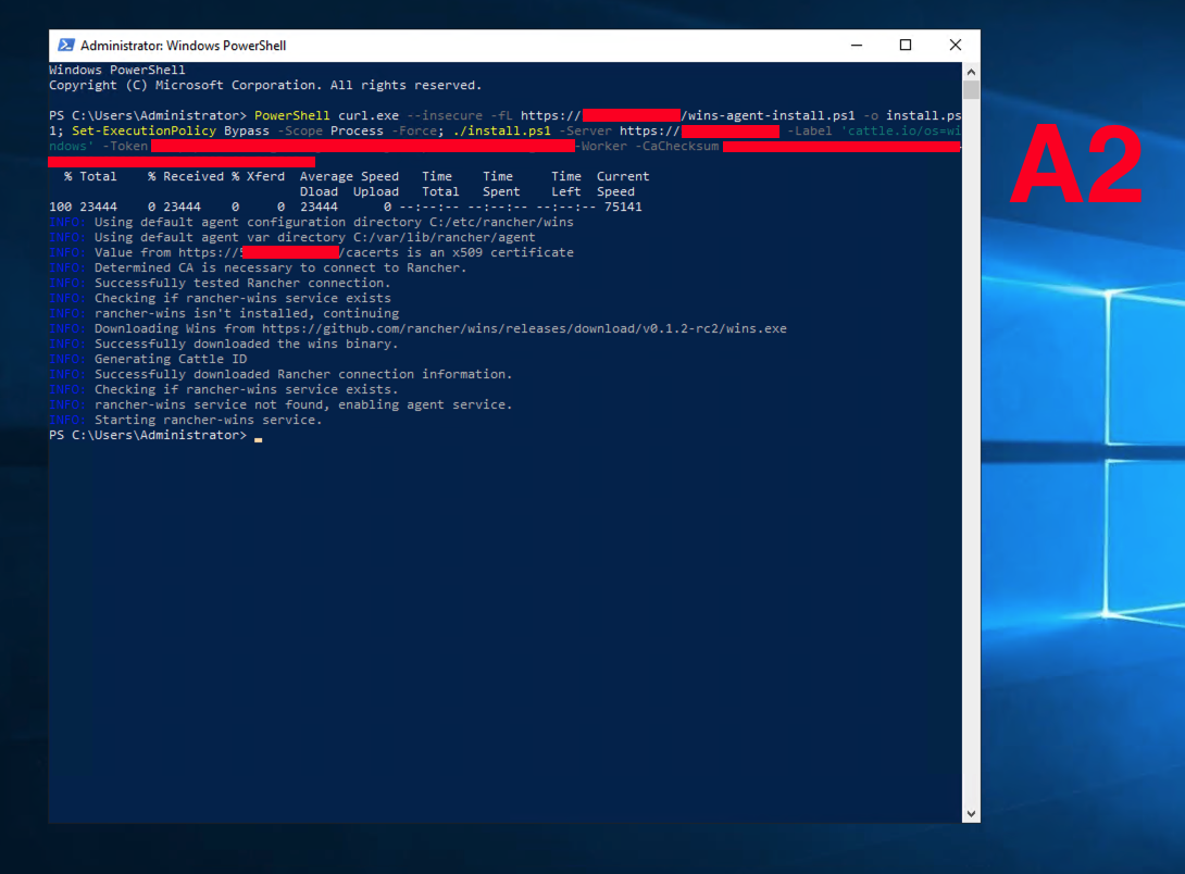 Creating RKE2 Windows Cluster | Windows 2019 Worker Stuck in Provisioning · Issue #122 · rancher ...