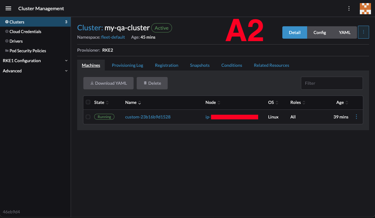 Workload/Deployment Not Working from Custom RKE2 Cluster · Issue #35729 · rancher/rancher · GitHub