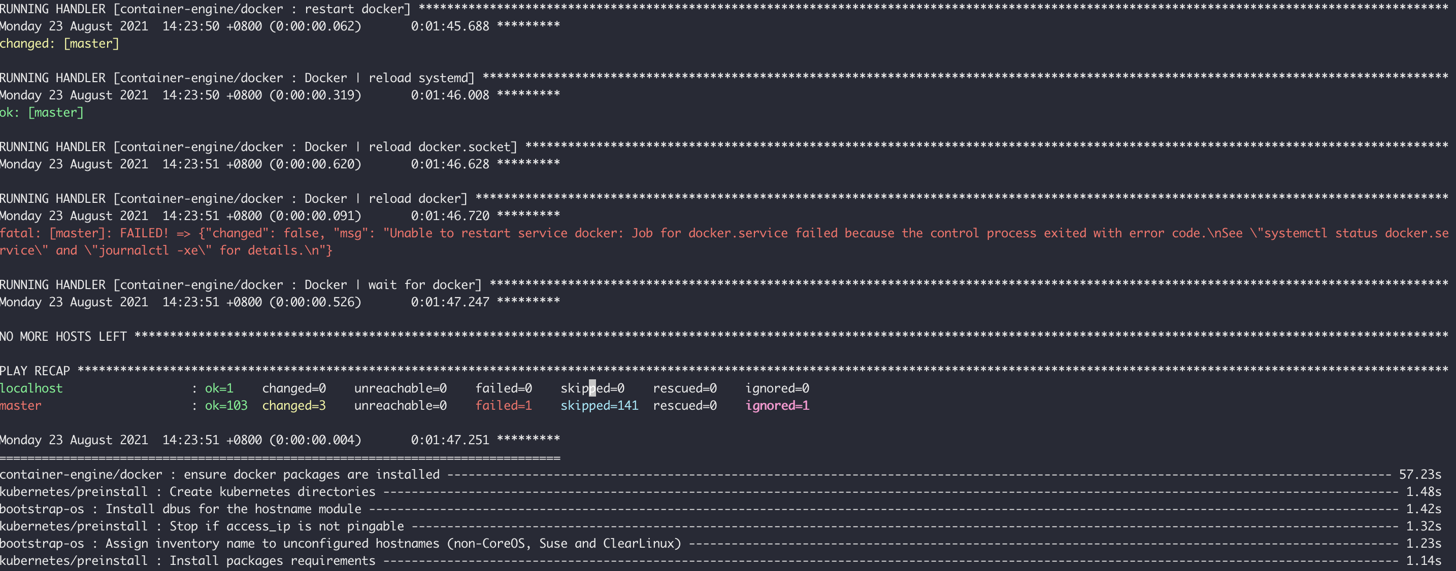 Why every time I deploy Openpai, it prompts docker startup failure · Issue #5608 · microsoft/pai ...