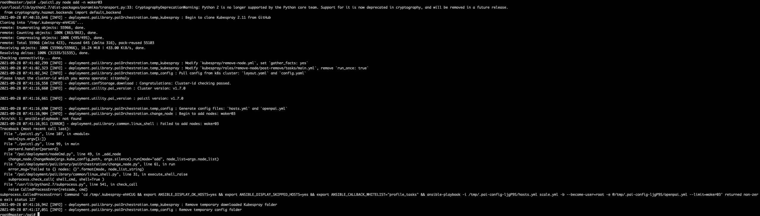 Cannot Add Or Delete Nodes · Issue 5621 · Microsoftpai · Github 8826
