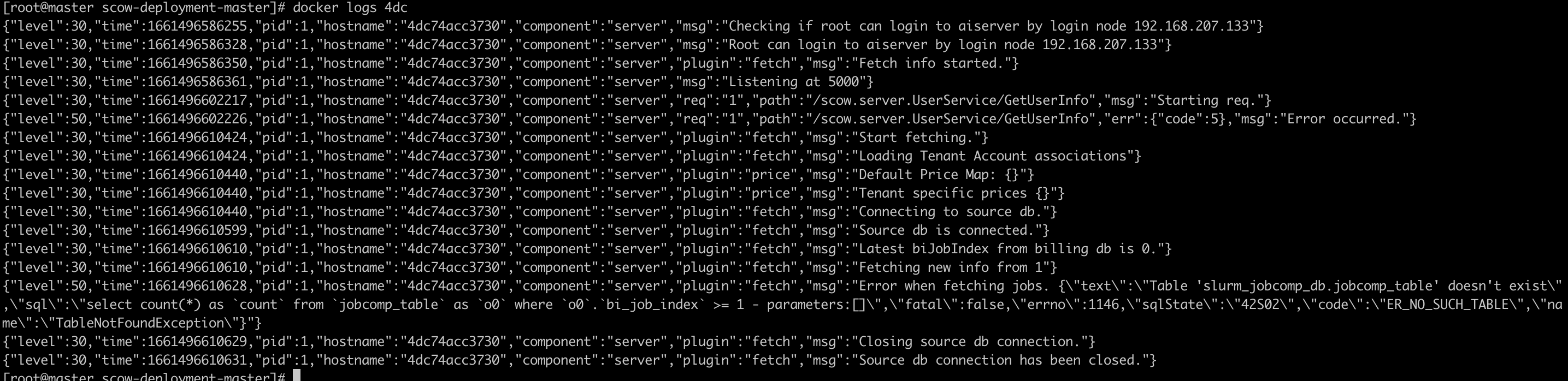 MIS deployment failed. The access page displays internal server error · Issue #174 · PKUHPC ...