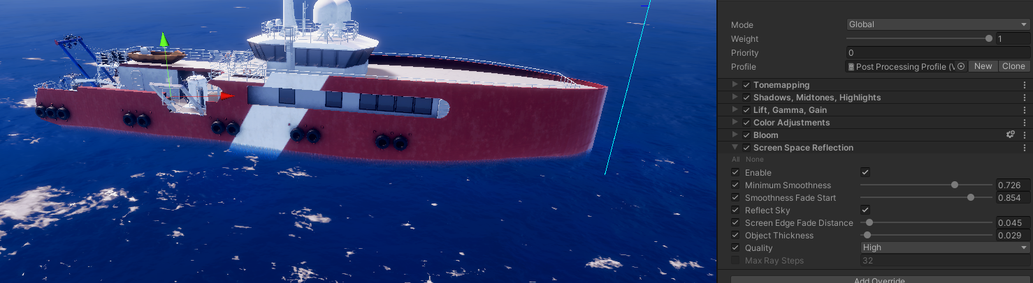 Enable Screen Space Reflections (HDRP) · Issue #689 · wave-harmonic/crest · GitHub