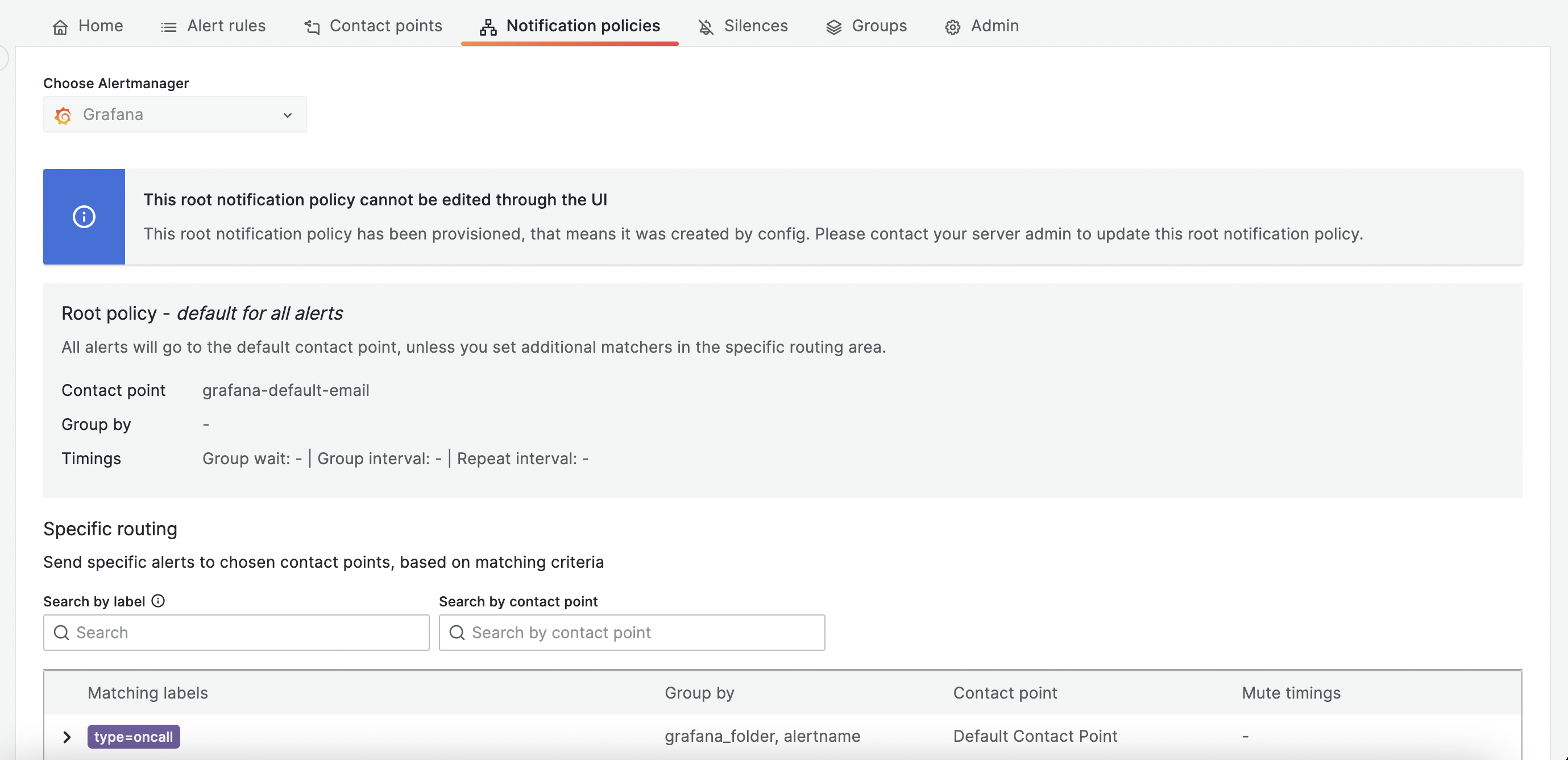 File Provisioned Notification Policy Rigidity · Issue #64782 · grafana/grafana · GitHub