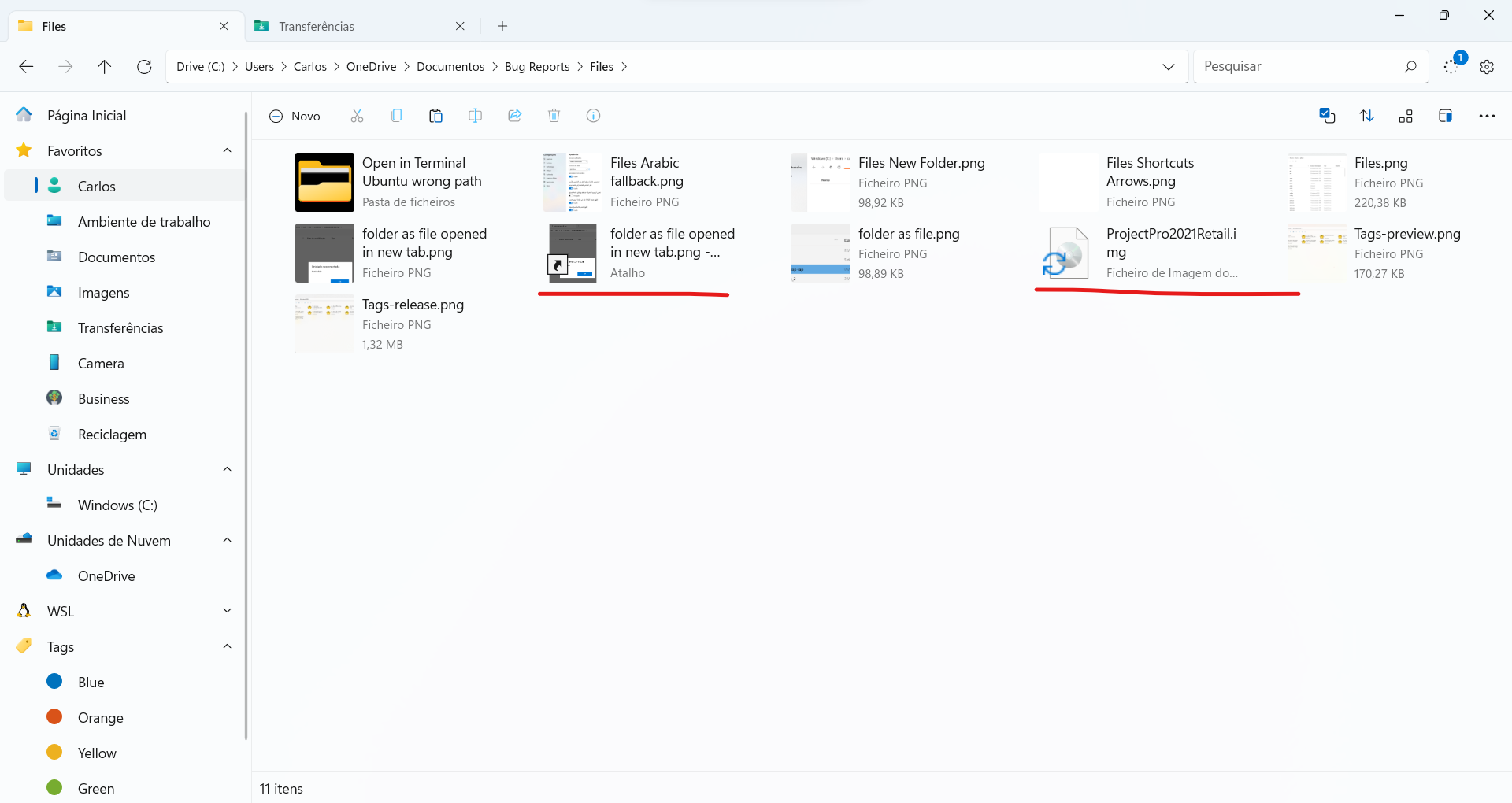 Bug: Huge (disproportionate) icon overlays (shortcuts, onedrive sync ...