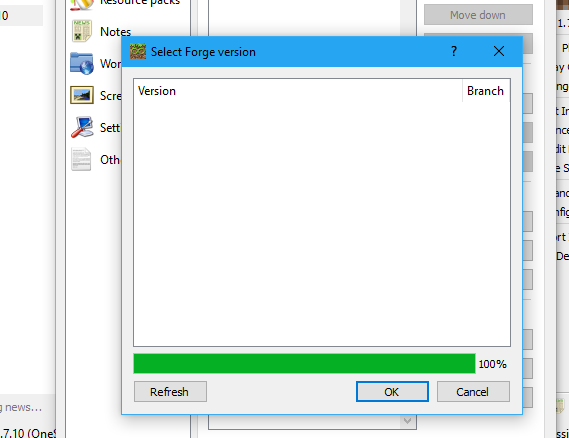 Forge version not compare · Issue #2661 · MultiMC/Launcher · GitHub