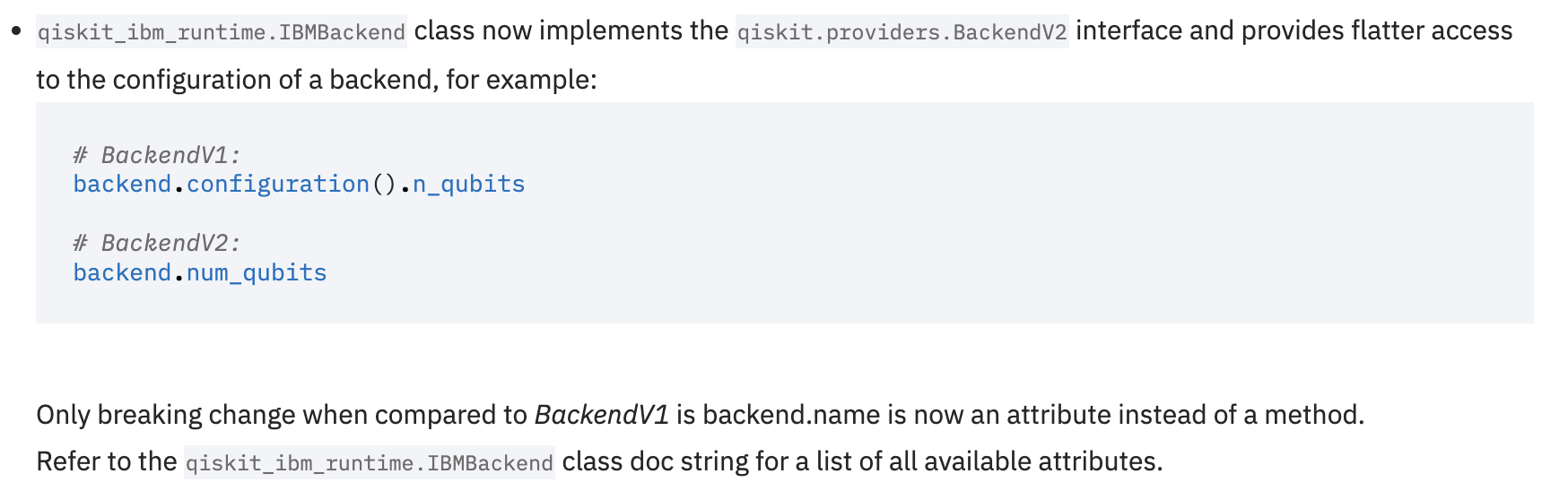Runtime backend.name is a string but IBMQBackend is nominally a method · Issue #299 · Qiskit ...