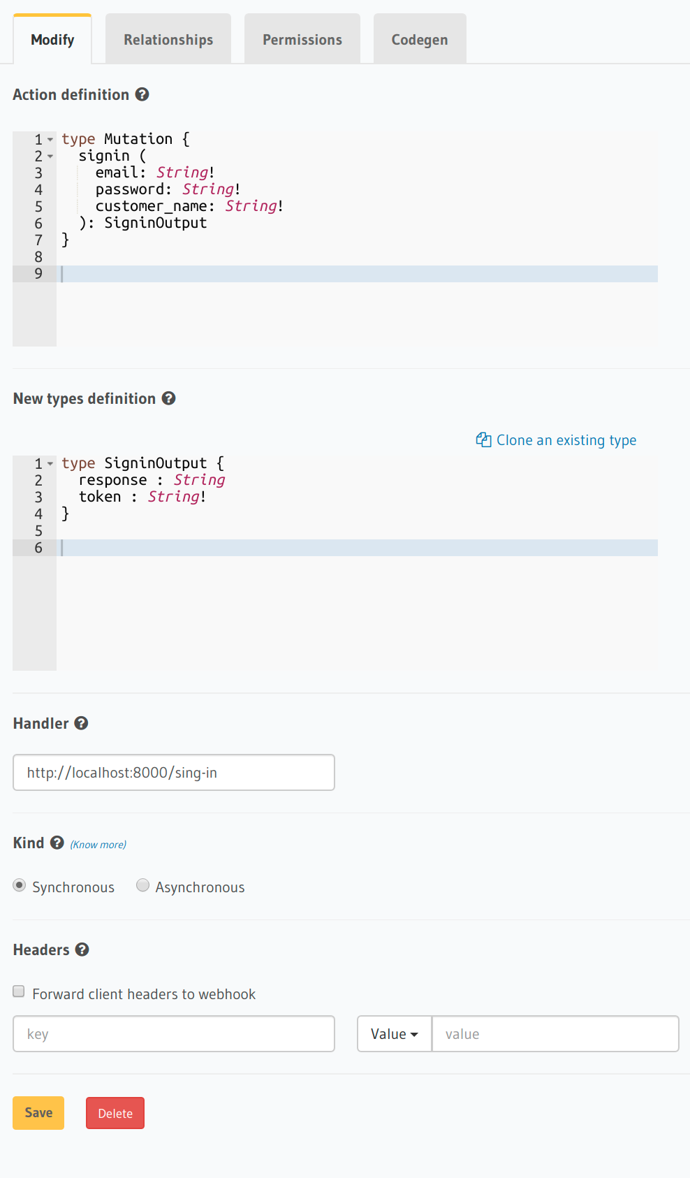 ConnectionFailure Network.Socket.connect: : does not exist when i try to access action from ...
