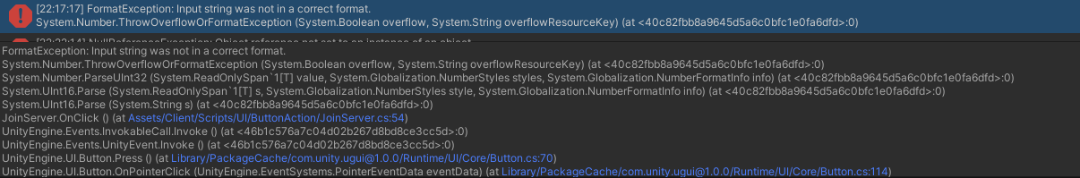 Error on port parse · Issue #61 · RiptideNetworking/Riptide · GitHub