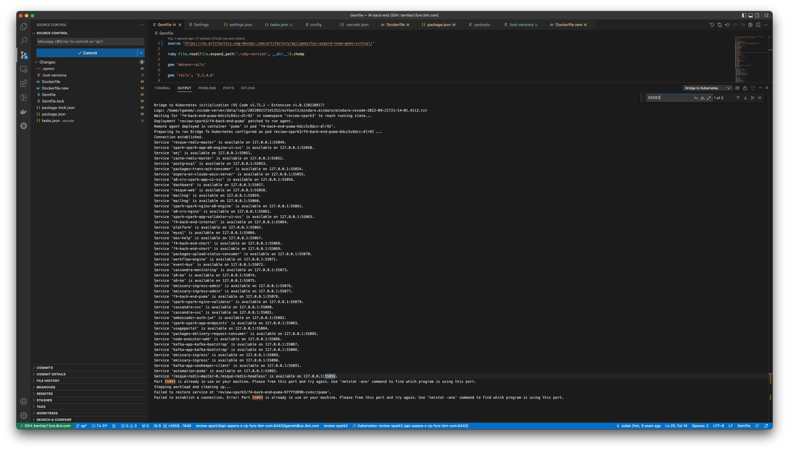 Setting Usekubernetesserviceenvironmentvariables To True Causes Crash