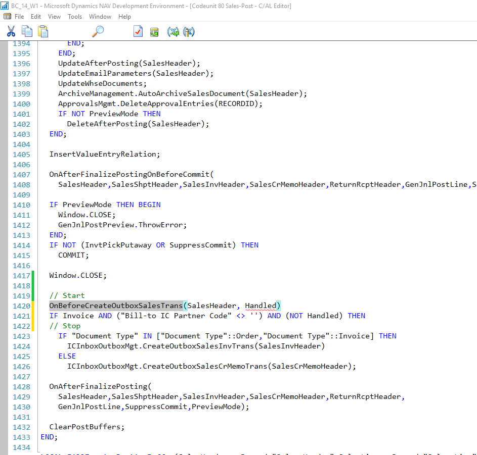 [Event Request] Codeunit 80 - OnBeforeCreateOutboxSalesTrans · Issue #3091 · microsoft ...