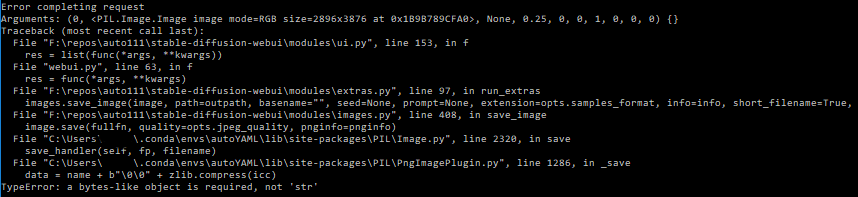 Pillow error when running GFPGAN on its own on a hi-res image · Issue #1427 · AUTOMATIC1111 ...