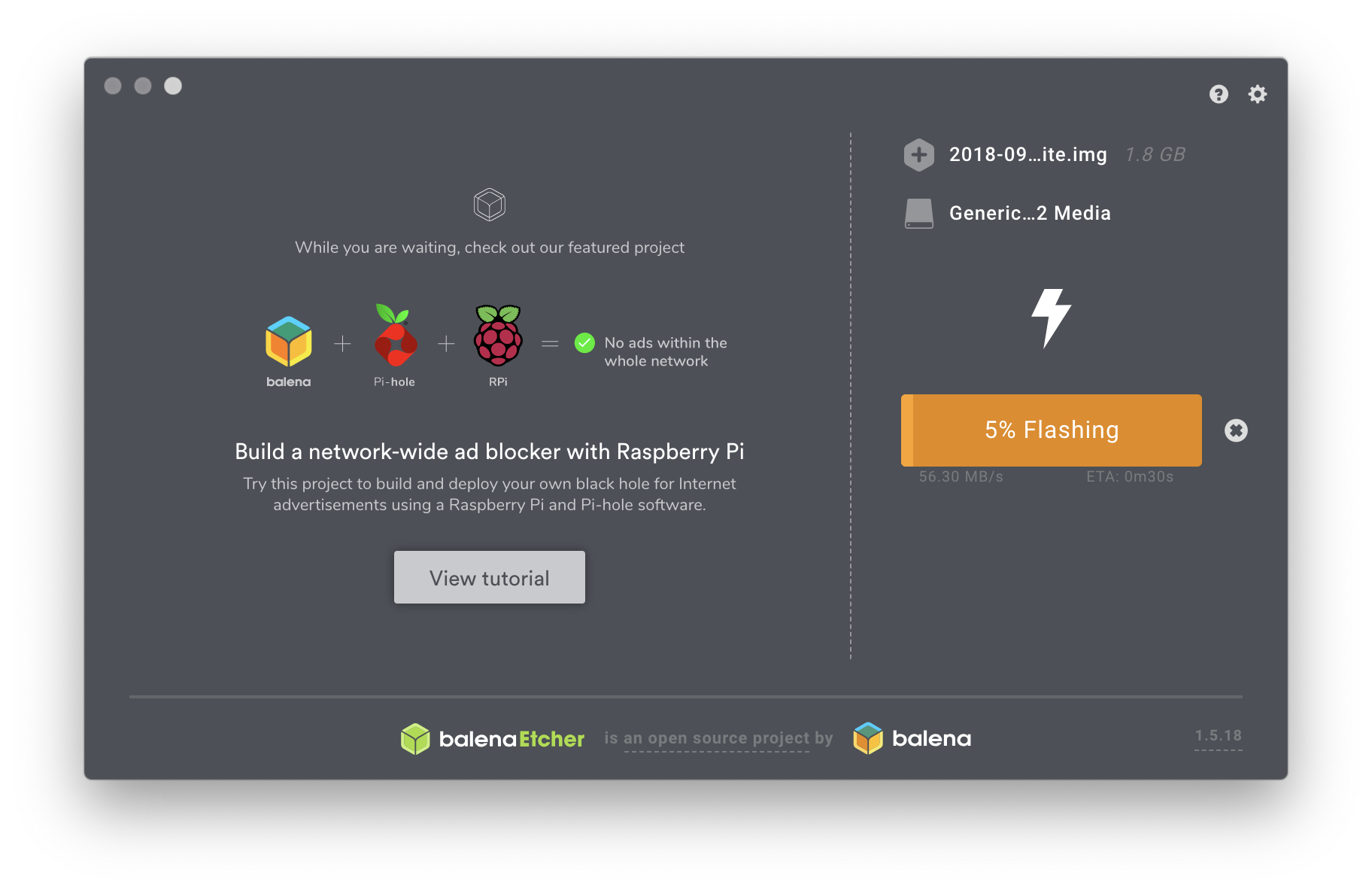 Etcher 1.4.4 Ignores Privacy Setting · Issue #2497 · balena-io/etcher · GitHub