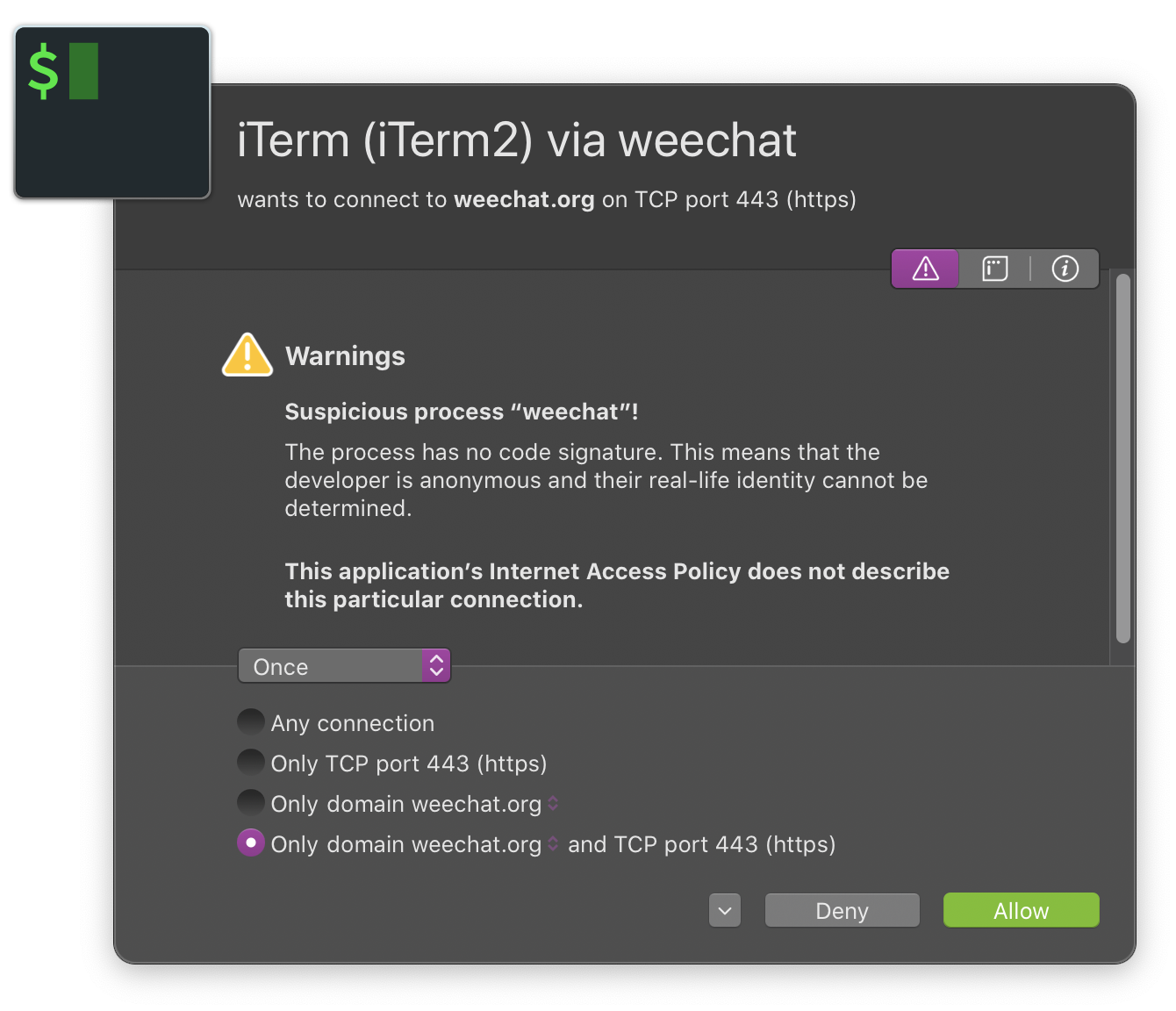 weechat has unintended/accidental phone-home telemetry · Issue #1548 · weechat/weechat · GitHub