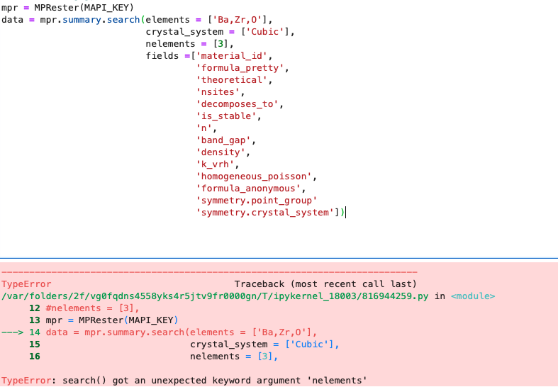 nelements in search not working · Issue #645 · materialsproject/api · GitHub