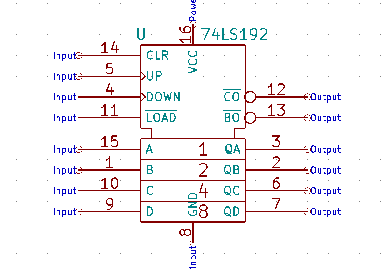 Fix 74LS192/193 (!2162) · Merge requests · KiCad / KiCad Libraries ...
