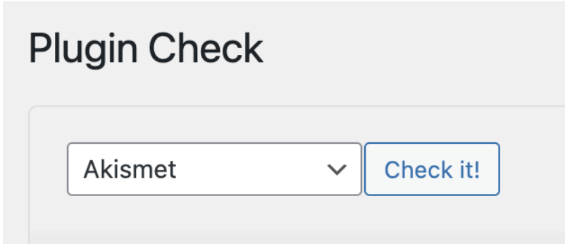 Create Tools Page · Issue 32 · Wordpressplugin Check · Github