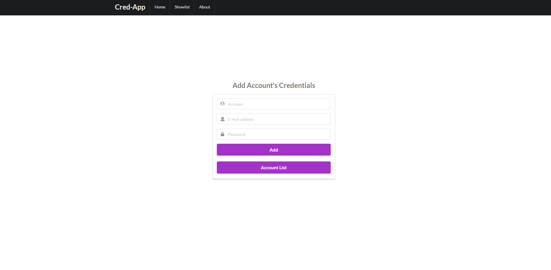 GitHub - JohnRosch/Cred-app
