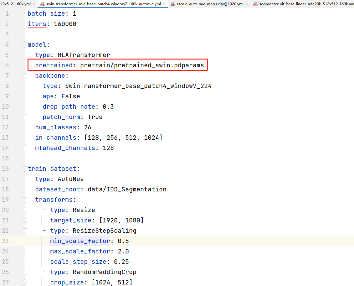 Swin Transformer 的预训练模型有提供吗？哪里可以下载 · Issue 1924 · Paddlepaddle Paddleseg · Github
