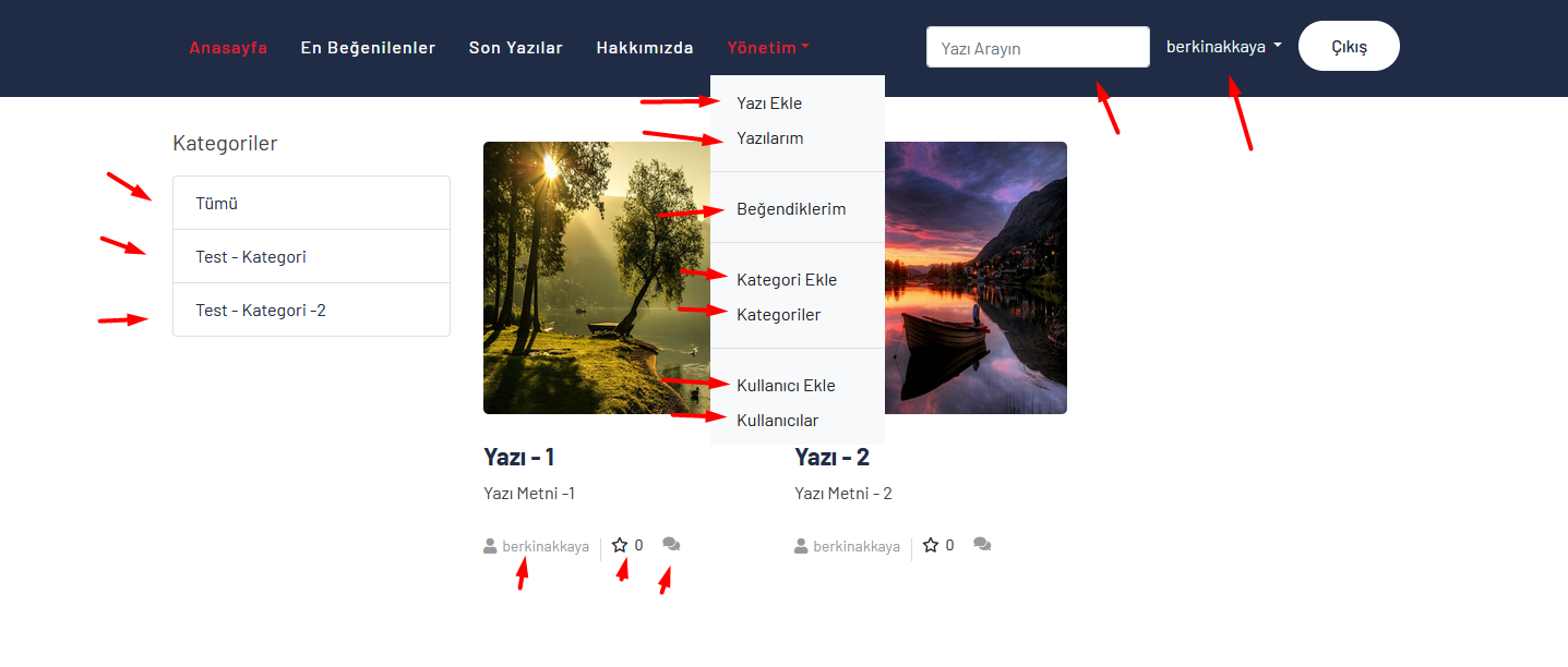GitHub - akkayaberkin/BlogHub