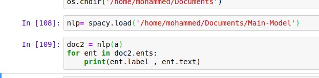 spaCy Custom NER model returning nothing even after training many times · Issue #3172 ...