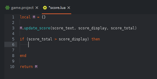 Pressing enter at the end of a tabbed line sometimes untabs the line · Issue #1534 · defold ...