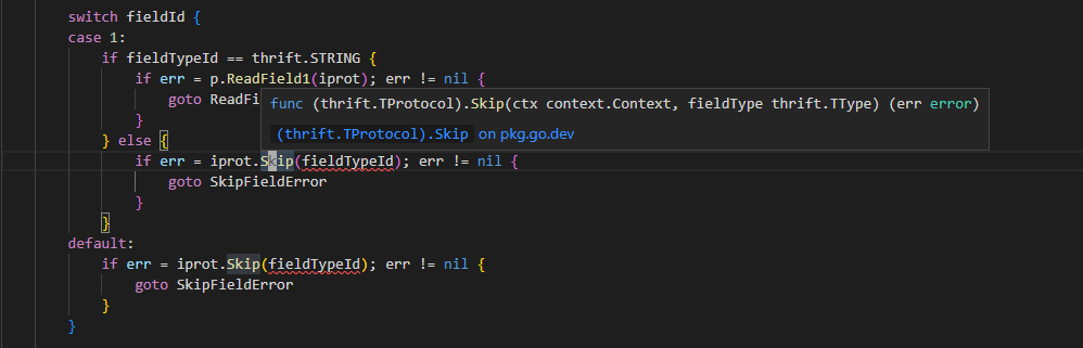 kitex借助thrift 生成代码后，代码报错 · Issue #793 · cloudwego/kitex · GitHub