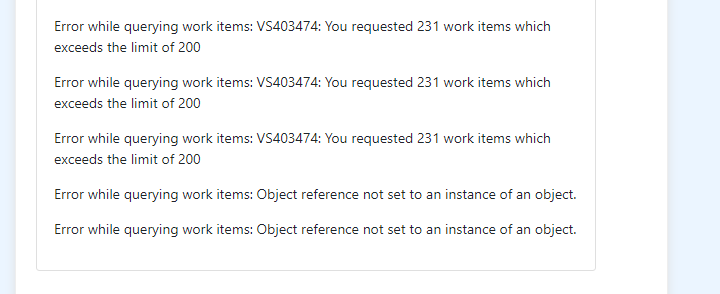 Unable to create new template Error while querying work items: VS403474 · Issue #186 · microsoft ...