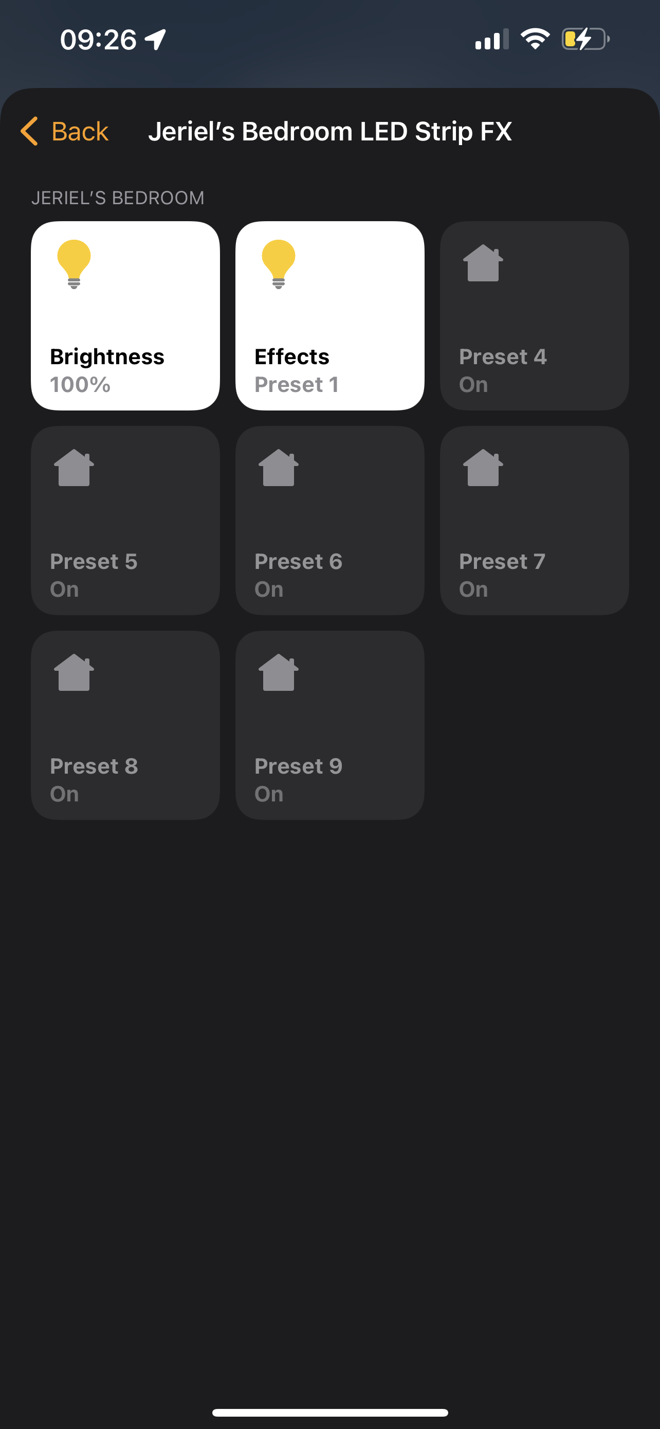 Only 3 Presets are visible in HomeKit · Issue #1 · agoodshort/homebridge-wled-preset · GitHub