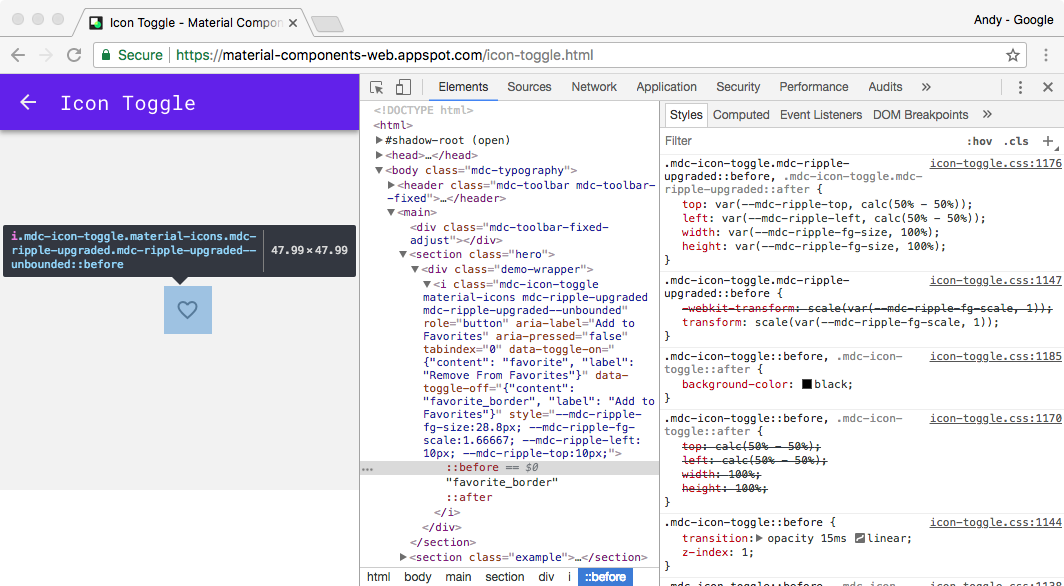 mdc-ripple or mdc-toolbar: Ripple is being cut out · Issue #2431 · material-components/material ...