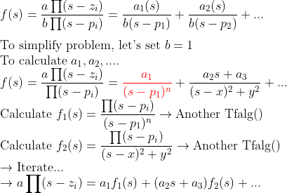 GitHub - cshnforever/tf: Transfer Function for Linear System