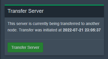 Server transfer issue · Issue #4244 · pterodactyl/panel · GitHub
