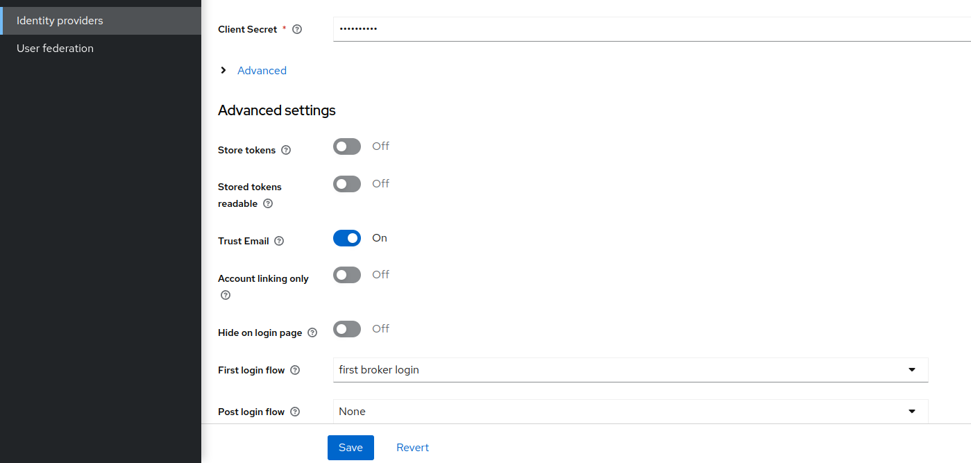 Identity Provider Settings: Sync mode hidden behind panel · Issue #14096 · keycloak/keycloak ...