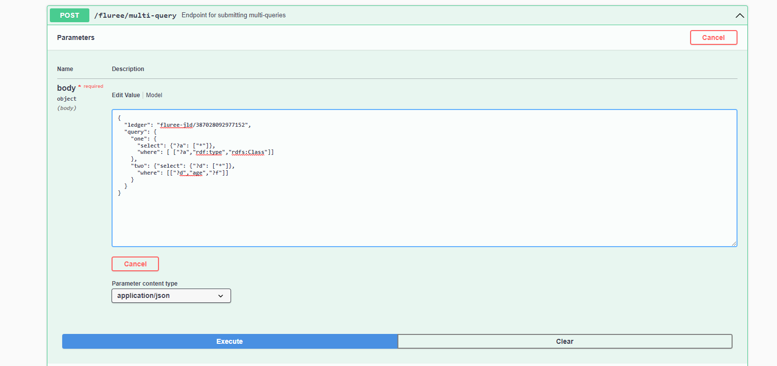 Multi Query Default Context · Issue 23 · Fluree Api Gateway · Github 