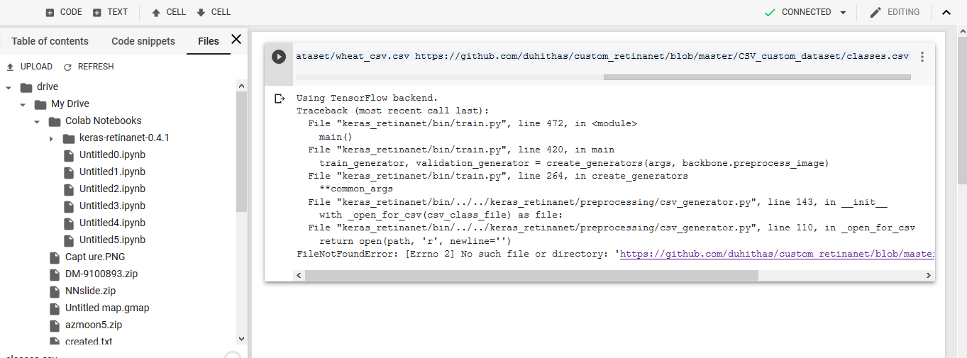 colab ModuleNotFoundError: No module named 'keras_retinanet.utils.compute_overlap' · Issue #835 ...