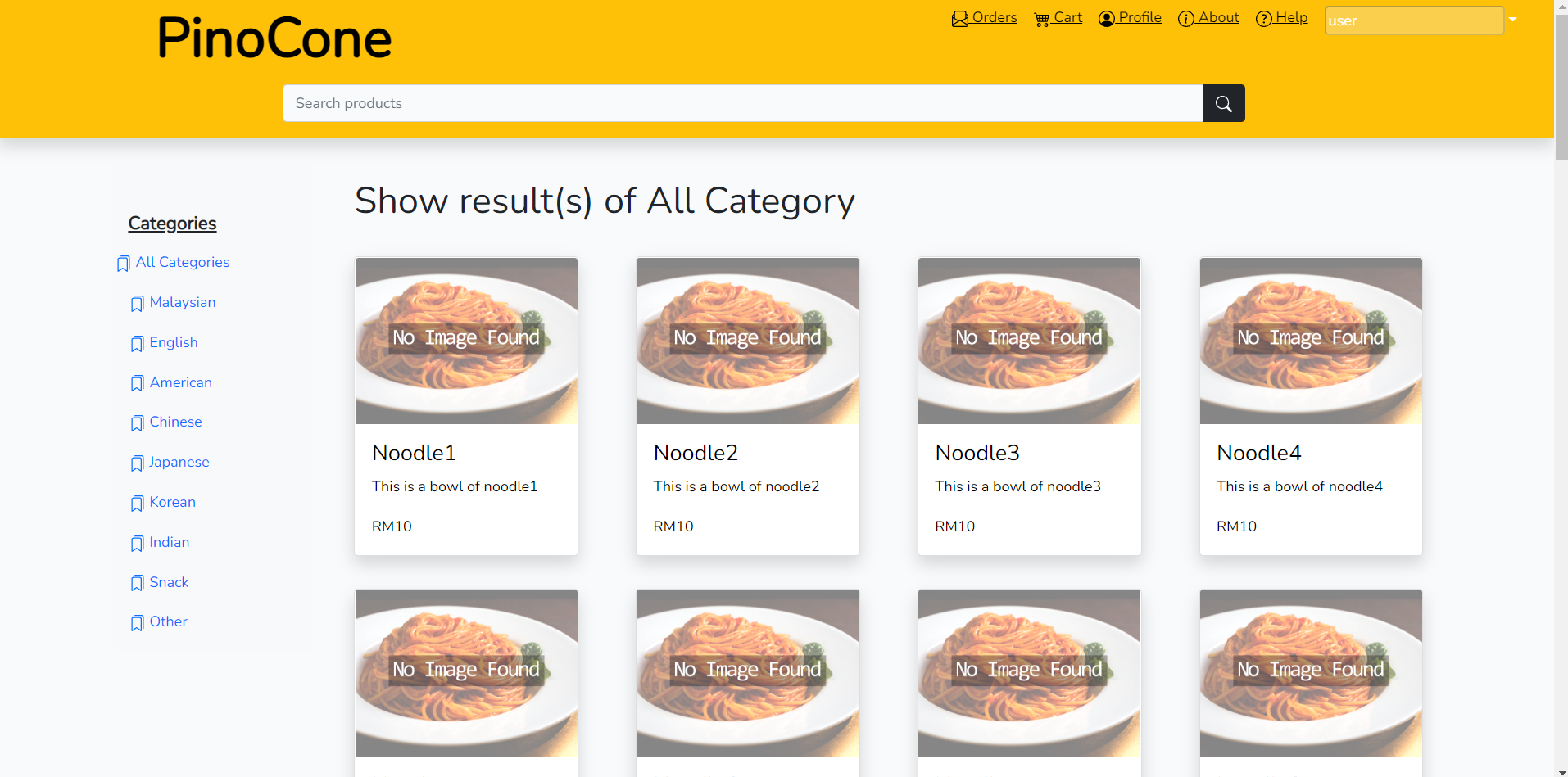 GitHub - MMeow223/Online_Catering_System: Managing Software Project ...