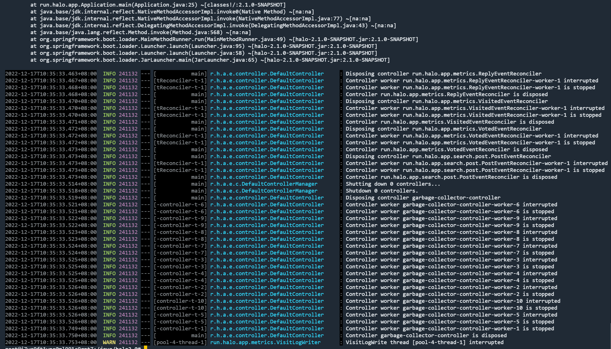 启动20中遇到的一个问题 · Issue 2989 · Halo Devhalo · Github 1240
