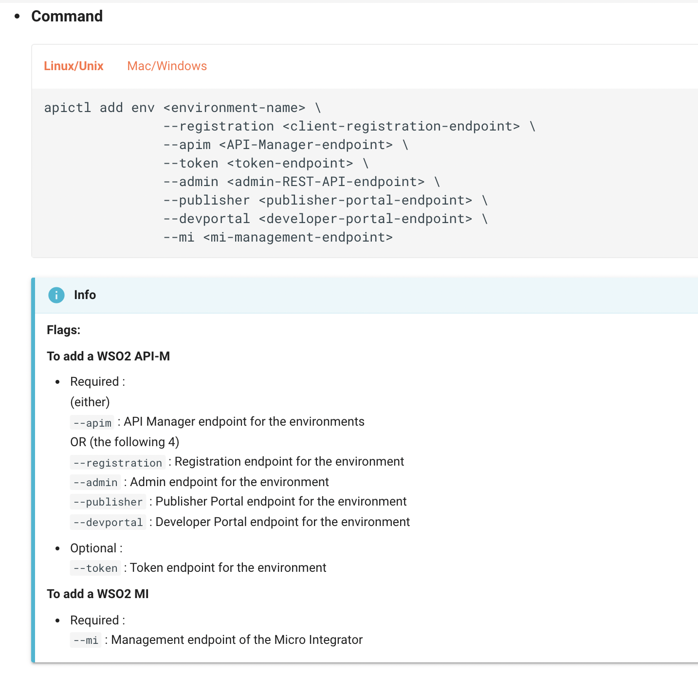 APICTL missing environment flag (--adapter) · Issue #5061 · wso2/docs-apim · GitHub