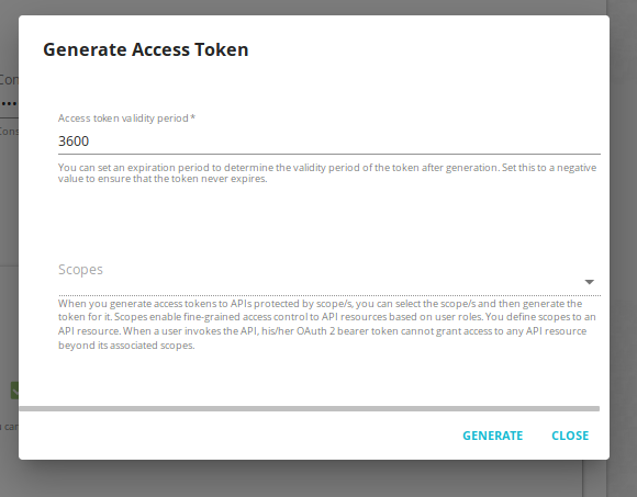 [store] Access token generation button not get disabled. · Issue #5936 · wso2/product-apim · GitHub
