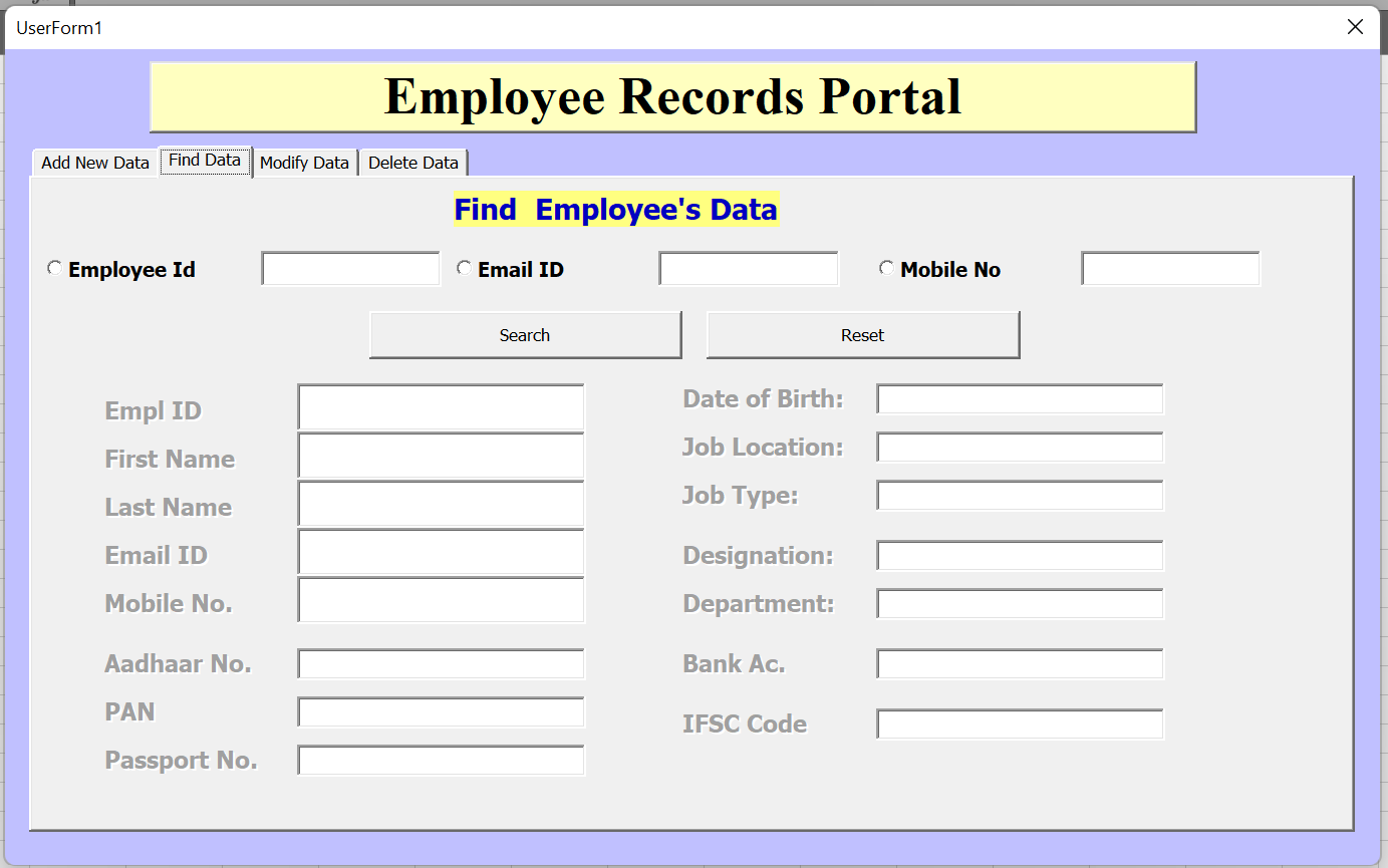 GitHub - santos-k/Employee-Record-in-Excel-VBA-Form: Intractive ...