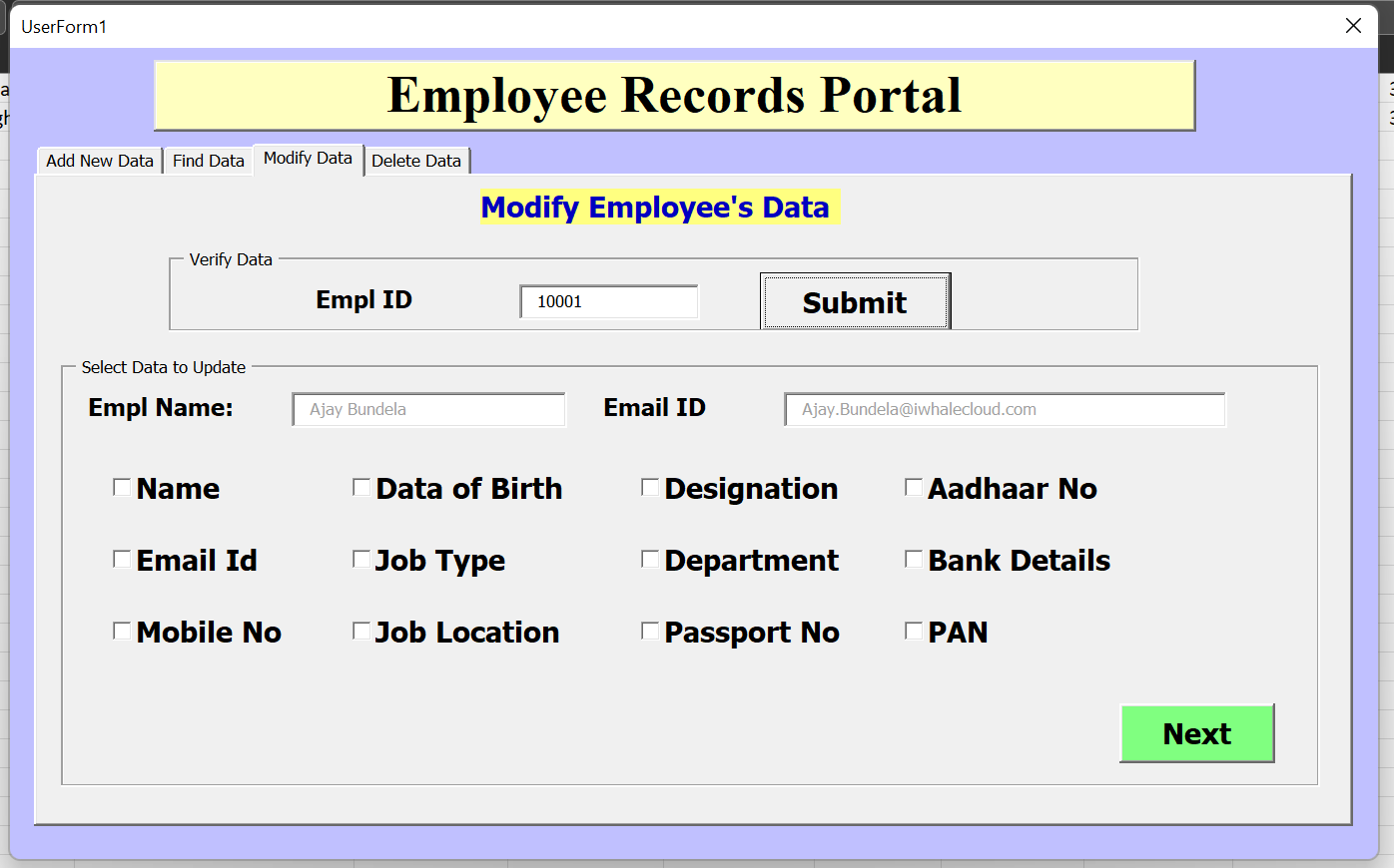 GitHub - santos-k/Employee-Record-in-Excel-VBA-Form: Intractive ...