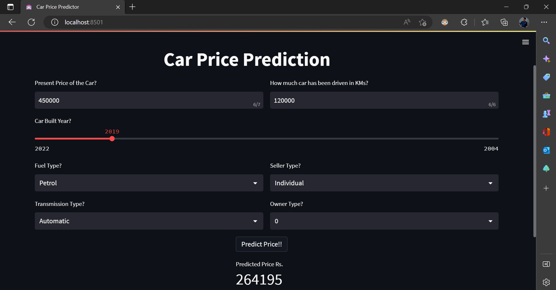 GitHub - santos-k/Car-Prive-Prediction-with-dashboard: The data science ...