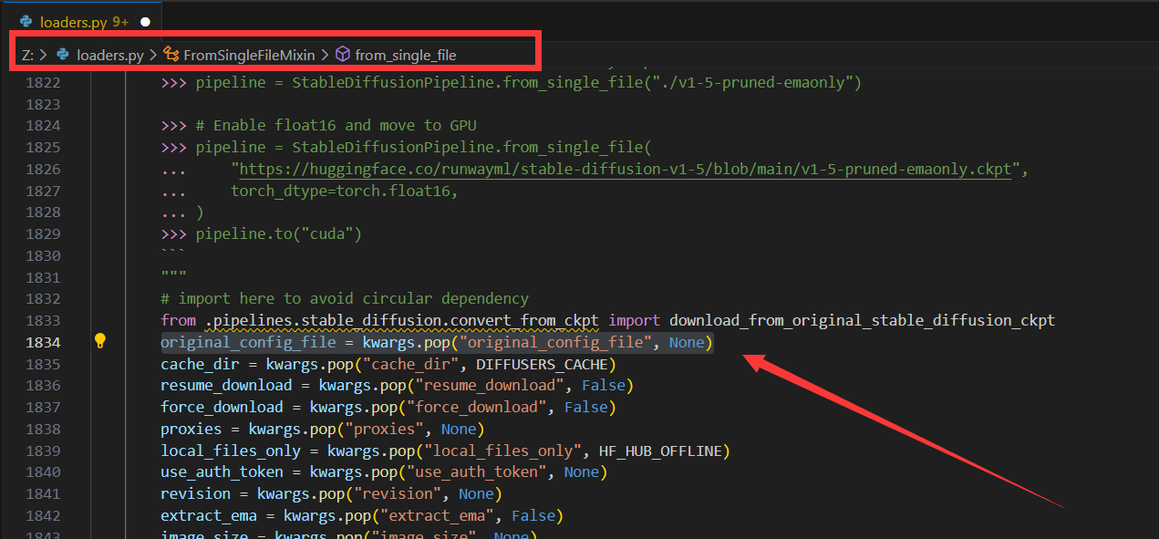 Please add “original_config_file” argument for download_from_original_stable_diffusion_ckpt ...
