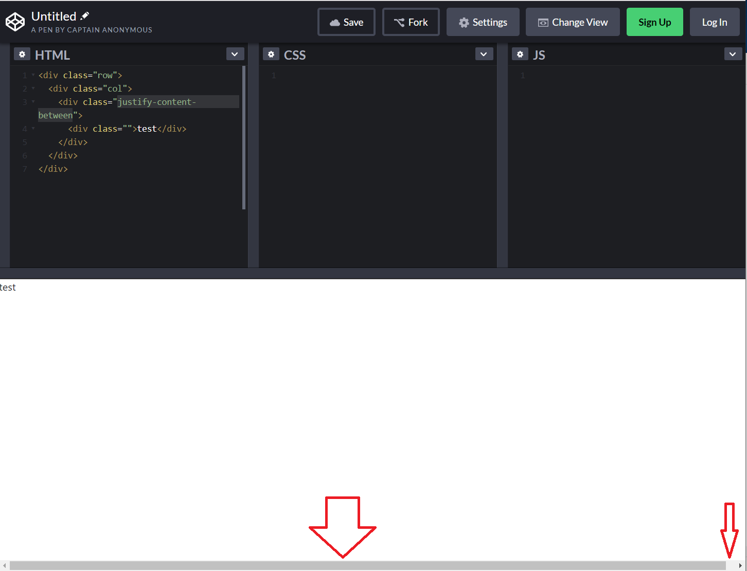 justify-content-between adds horizontal scrollbar to Chrome · Issue #28778 · twbs/bootstrap · GitHub