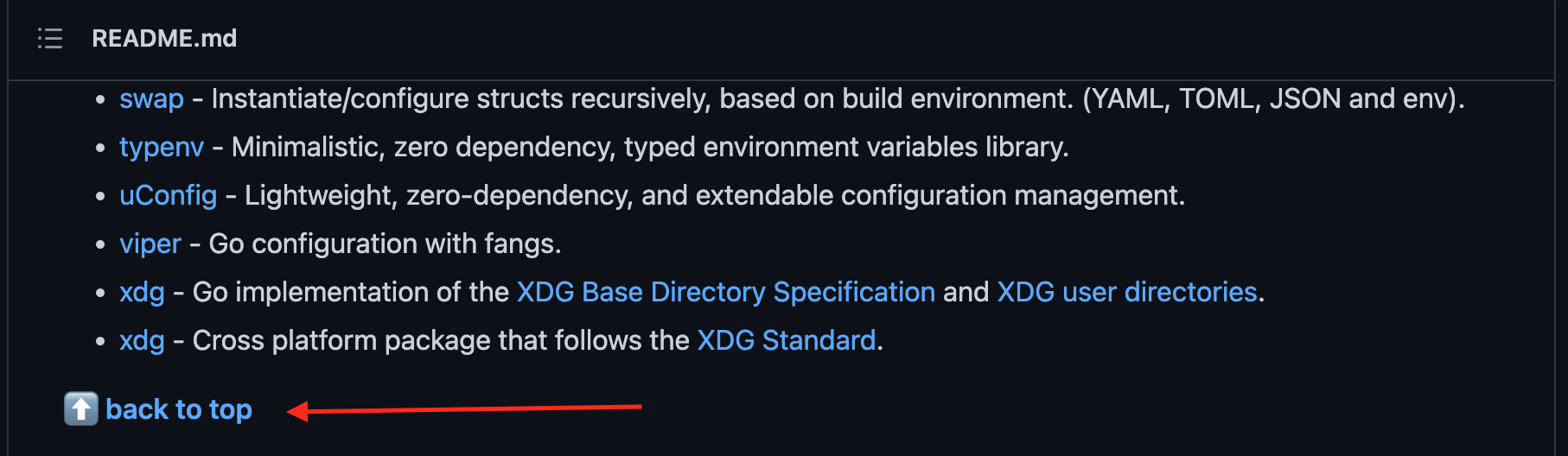 Add Back To Top Button · Issue #518 · agarrharr/awesome-cli-apps · GitHub