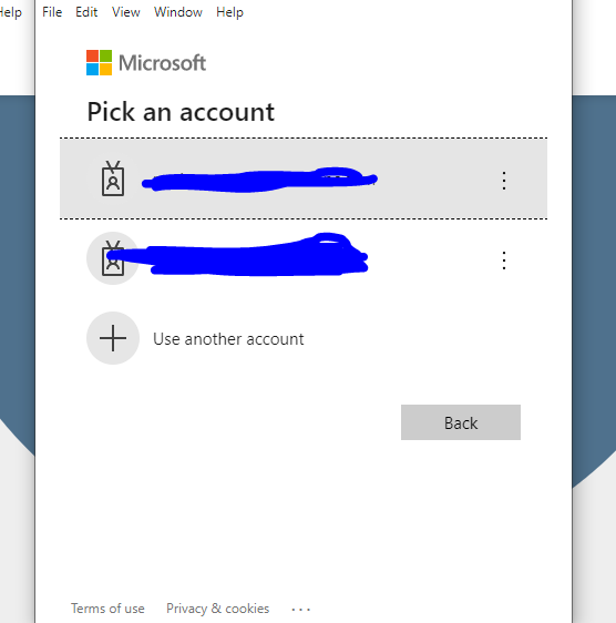 How to resolve blank screen when we try to login microsoft login while ...