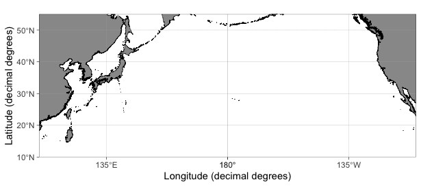 Antimeridian plotting doesn't work · Issue #28 · MikkoVihtakari/ggOceanMaps · GitHub