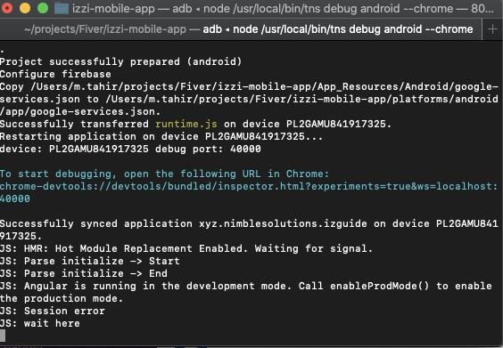 unable to attach to debugger · Issue #8605 · NativeScript/NativeScript · GitHub