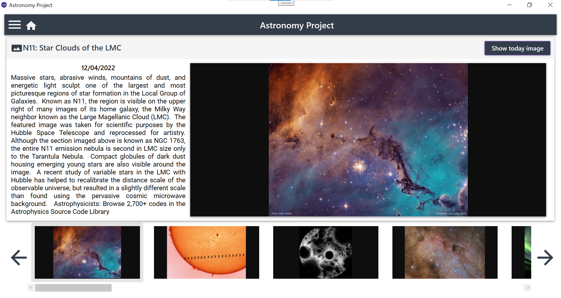 GitHub - yosfhaim0/AstronomyProject: Amazing WPF .NET project that ...